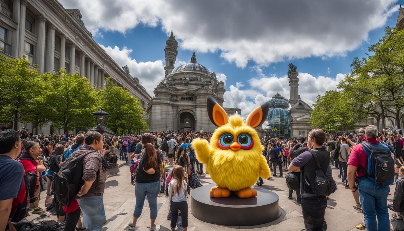 Explore the World's Largest Furby - A Marvel in Toy History