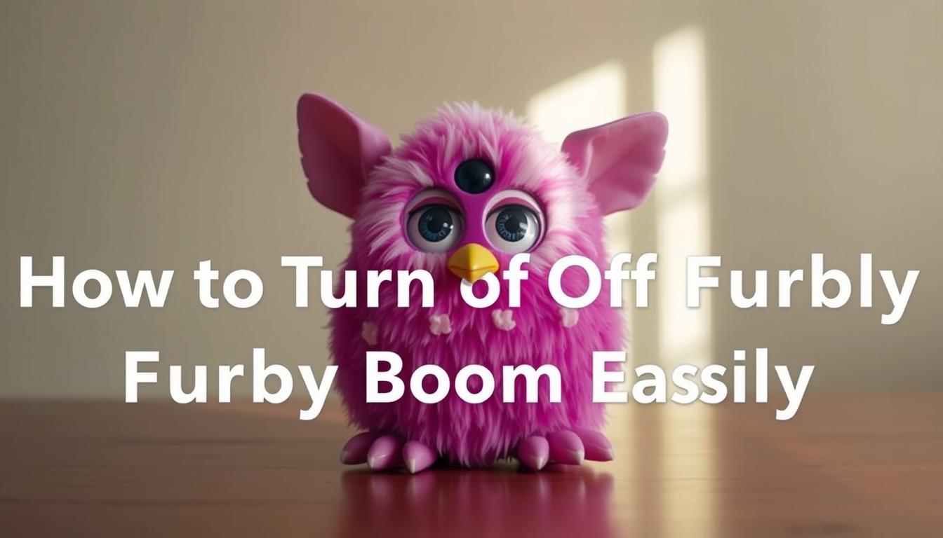 How to Turn Off Furby Boom Easily